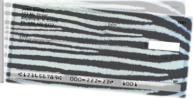 Zebra Print Checks | zebra print personal | zebra personal checks